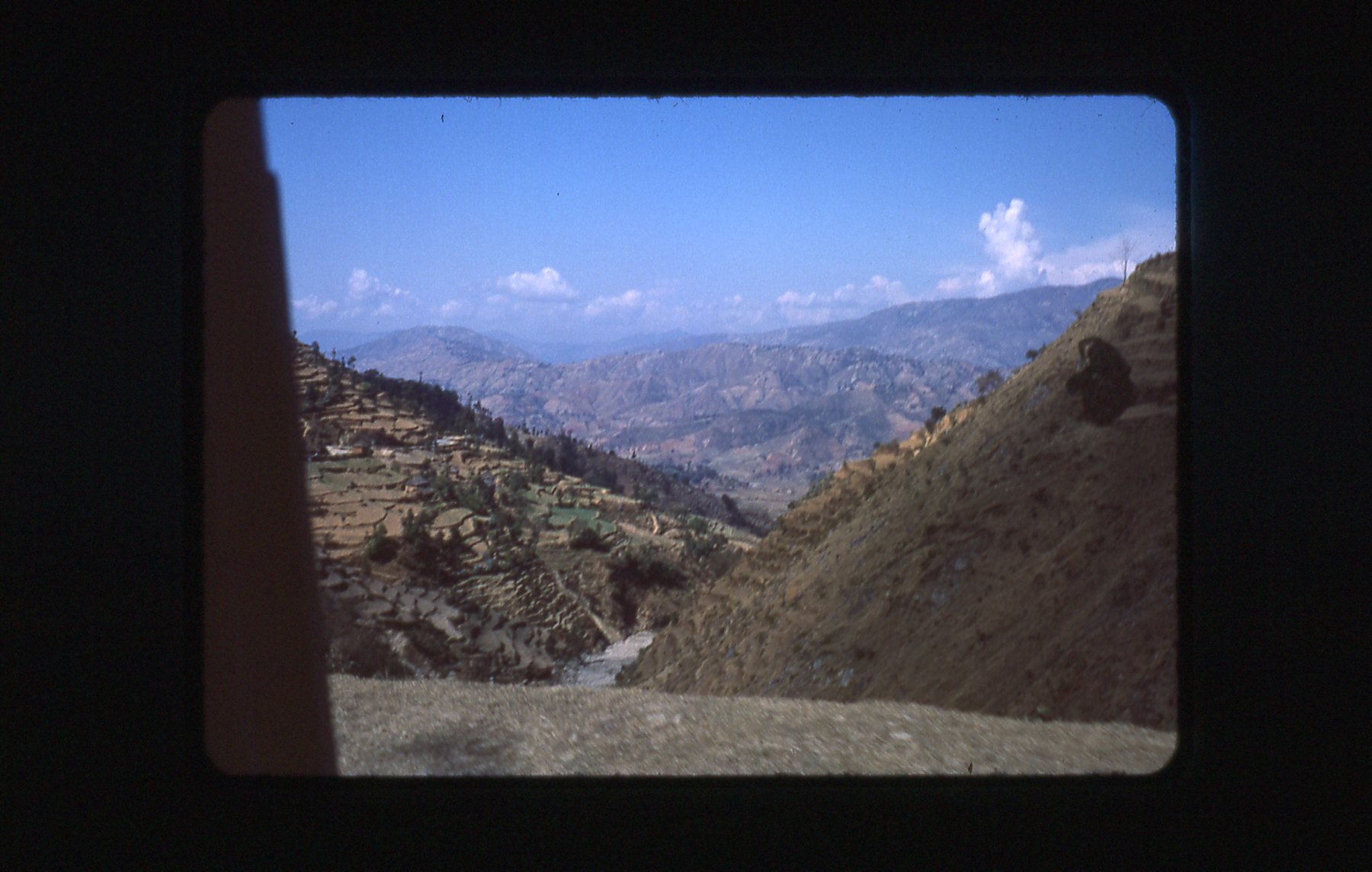 View of valley with terraced hills | DW Digital Archive
